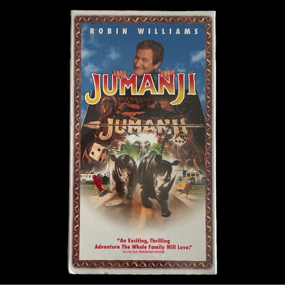 Columbia Tristar | Media | Jumanji Vhs | Poshmark